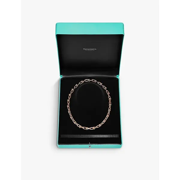 Tiffany & Co. Hardwear Medium Link Necklace - Rose Gold | Editorialist